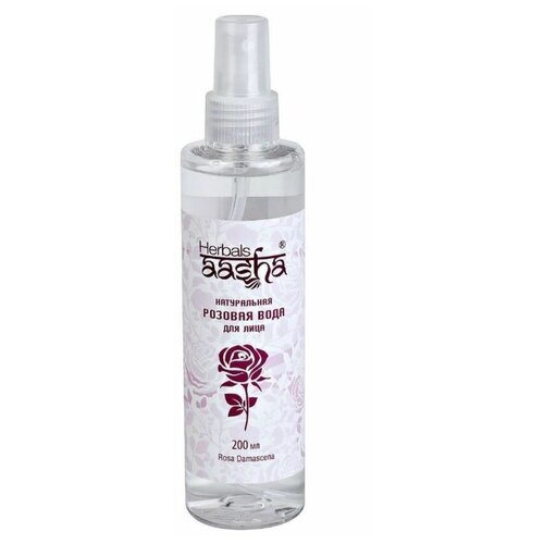 Aasha Herbals Розовая вода, спрей, 200 мл