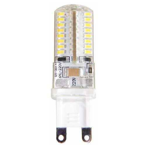 Лампа светодиодная PLED-G9 7Вт капсульная 4000К бел. G9 400лм 220В JazzWay 1039095B (4шт.)