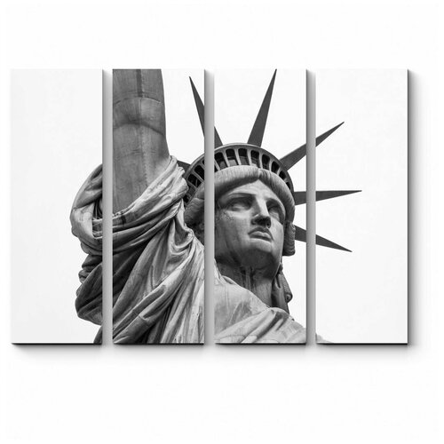Модульная картина Величественная статуя Свободы 60x45
