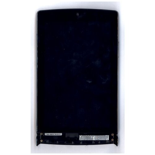 Дисплей (экран) в сборе с тачскрином для ASUS Eee Pad MeMO ME171 черный с рамкой / 1280x800 (WXGA)