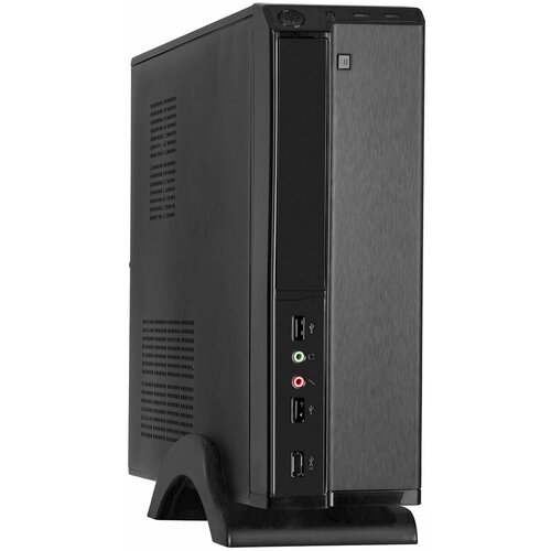 Корпус Desktop ExeGate MI-207-M350 (mini-ITX/mATX, БП M350 с вент. 8см, 2*USB, аудио, черный) EX268689RUS