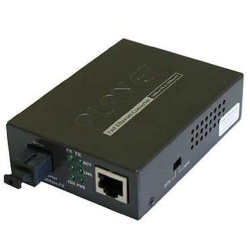 Медиаконвертер сетевой Planet FST-806B20, 10/100Base-TX to 100Base-FX