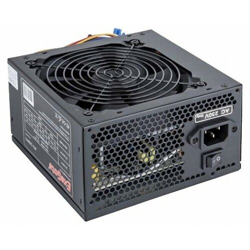 Блок питания Exegate EX221641RUS-S 500PPX RTL, ATX, SC, black, APFC, 14cm, 24p+(4+4)p PCI-E,4*IDE,5*SATA, FDD + кабель 220V с защитой от выдергивания