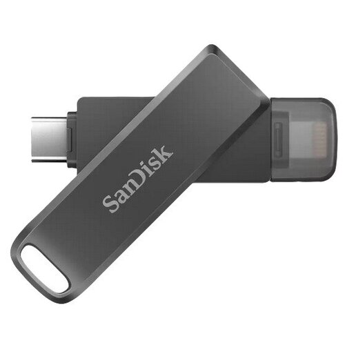 Флешка SanDisk iXpand Luxe 256 ГБ, 1 шт., черный