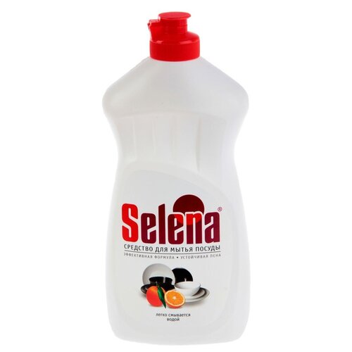 Selena Средство для мытья посуды Апельсин, 0.5 л