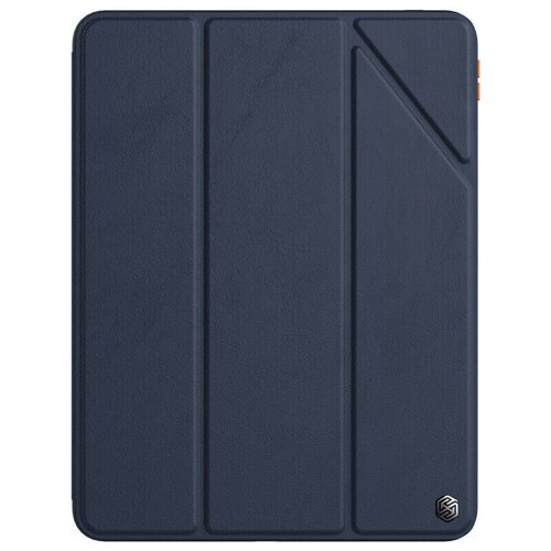 Чехол книжка Smartcover Nillkin Bevel Leather case для Apple iPad Pro 11 (2020) / Apple iPad Pro 11 (2021), синий