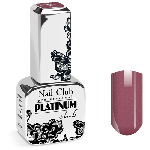 Nail Club professional Эмалевый гель-лак для ногтей с липким слоем PLATINUM CLUB 150 Romantic Rose, 13 мл.