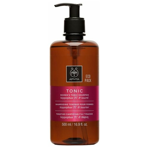 Apivita шампунь women's tonic Hippophae TC&laurel, 500 мл