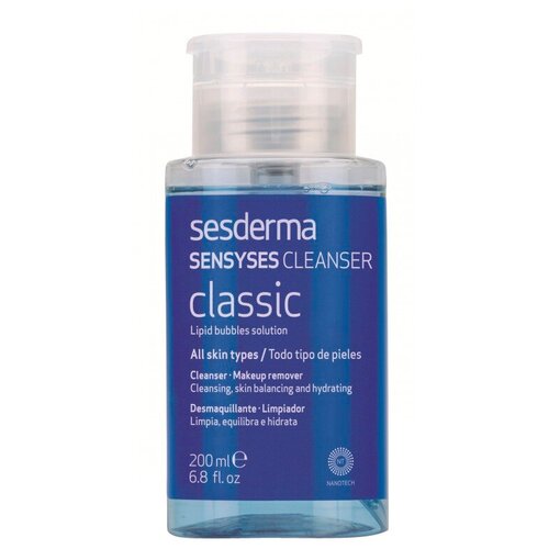 SesDerma липосомальный лосьон для снятия макияжа Sensyses Cleanser Classic, 200 мл, 220 г