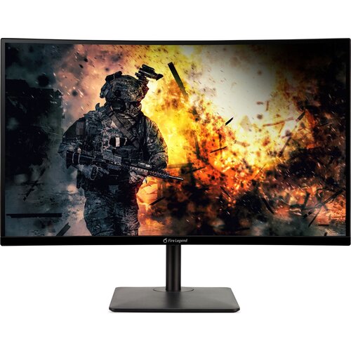 Монитор Aopen 27" 27HC5URSbmiiphx черный VA LED 1ms 16:9 HDMI M/M матовая HAS Piv 250cd 178гр/178гр 2560x144