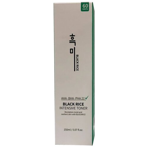 Black Rice Очищающий тоник Intensive Toner, 150 мл