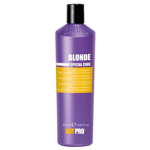 KayPro шампунь Blonde для придания яркости для светлых, обесцвеченных и мелированных волос, 350 мл