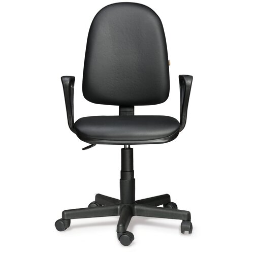 Компьютерное кресло Olss Престиж офисное, обивка: искусственная кожа, цвет: черный