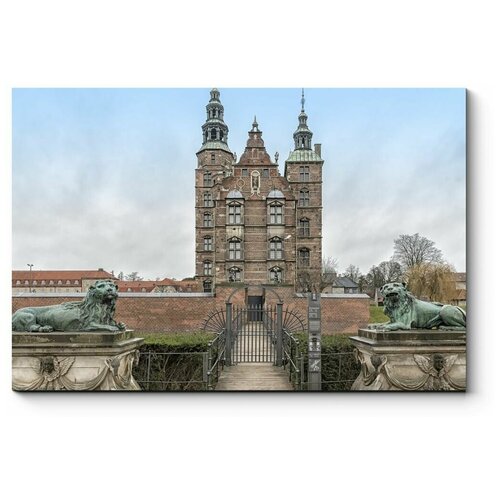 Модульная картина Замок Розенборг в Дании120x80