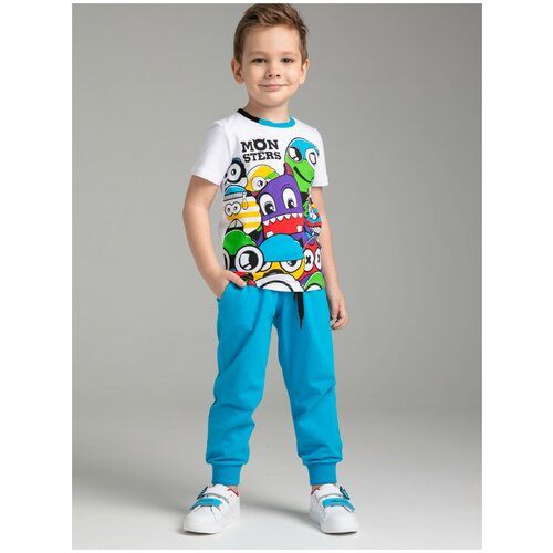Комплект одежды playToday, размер 110, голубой