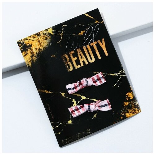 Резинки бант для волос «Will beauty», 2 шт.