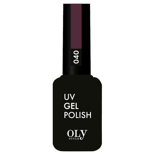 Olystyle гель-лак для ногтей UV Gel Polish, 10 мл, 040 ежевичный