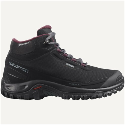 Ботинки  Salomon SHELTER CS WP W, размер RU 39 UK 6.5 US 8, черный