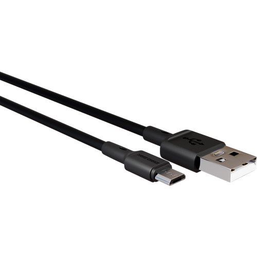 Дата-кабель USB 2.0A для micro USB More choice K14m TPE 3м Black