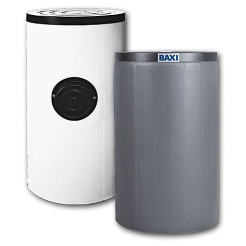 Емкостной водонагреватель BAXI UBT 200 200л (39,3 кВт) серый с возможностью подключения ТЭНа