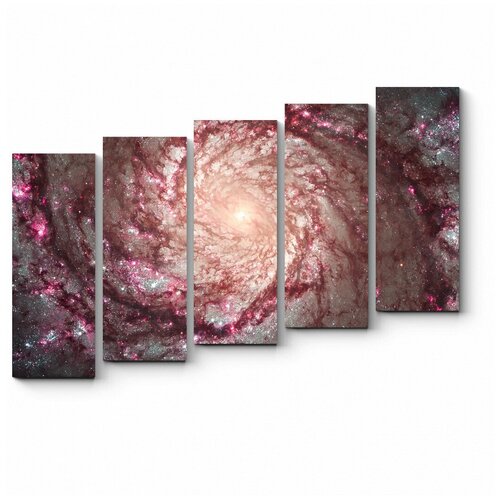 Модульная картина Далекая галактика 120x84