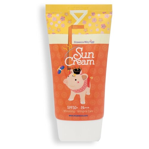 Солнцезащитный крем | Elizavecca Sun Cream Spf50+ Pa+++ Milky Piggy 50ml
