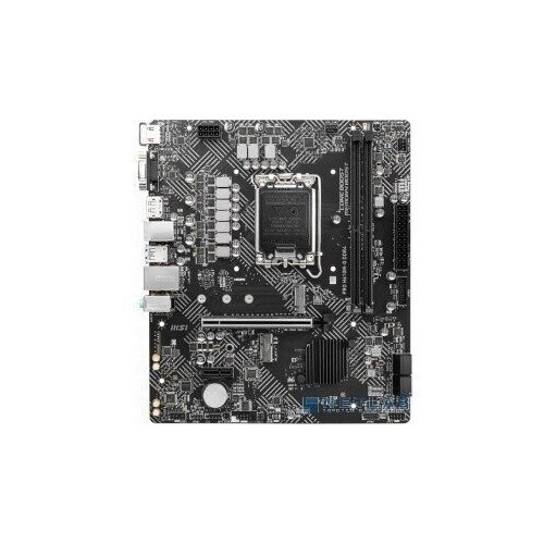 MicroStar Материнская плата MSI PRO H610M-G DDR4 Intel H610 LGA1700 2xDDR4-3200 1xPCIex16 4xSATA 1xM.2 HDMI VGA DP / mATX