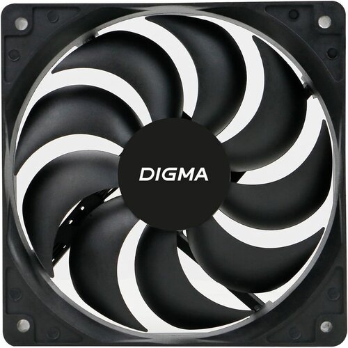 Вентилятор Digma DFAN-120-9, 120мм, Ret
