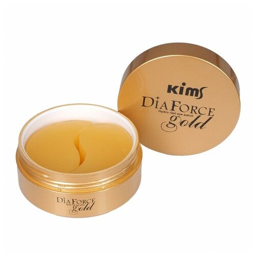 Kims Гидрогелевые патчи Dia Force Gold Hydro-Gel Eye Patch, 60 шт.