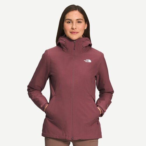 Куртка The North Face, размер XS (42), бордовый