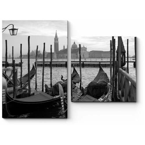 Модульная картина Монохромная Венеция 150x113