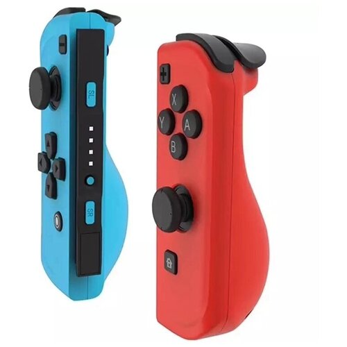 Набор DOBE из 2-х контроллеров Joy-Con Неоновый красный/Неоновый синий (Switch), TNS-1810