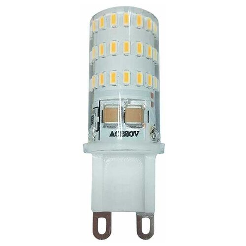 Лампа светодиодная PLED-G9 5Вт капсульная 2700К тепл. бел. G9 320лм 220-230В JazzWay 1032102B (6шт. в упак.)
