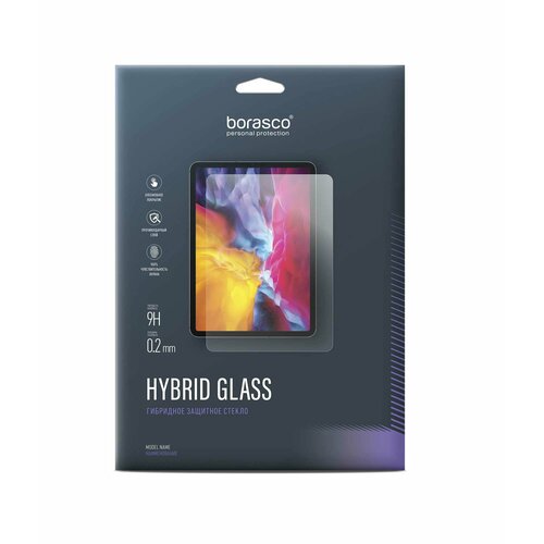 Защитное стекло BoraSCO Hybrid Glass для Samsung Galaxy Tab A8 10.5" (SM-X205N/ SM-X200N)