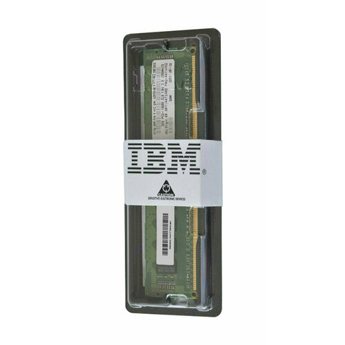 00D4955 Оперативная память IBM Lenovo 4GB 1600 MHz ECC Unbuffered CL11 для x3100 x3250