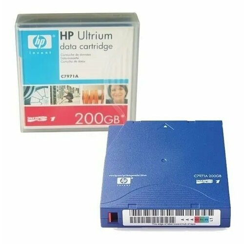 Картридж данных HP Ultrium LTO1 data cartridge 200Gb для стриммера C7971A
