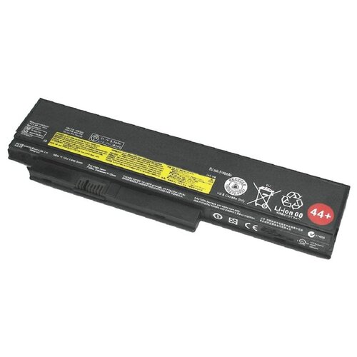 Аккумуляторная батарея для ноутбука Lenovo ThinkPad X220 X230 (0A36306 44+) 63Wh черная
