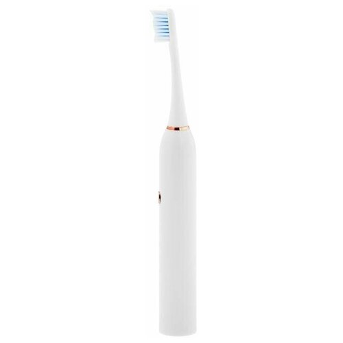 Электрическая зубная щётка LuazON LP-005, вибрационная, от АКБ, USB, белая