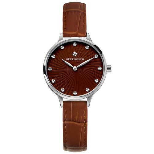 Наручные часы GREENWICH Classic, коричневый