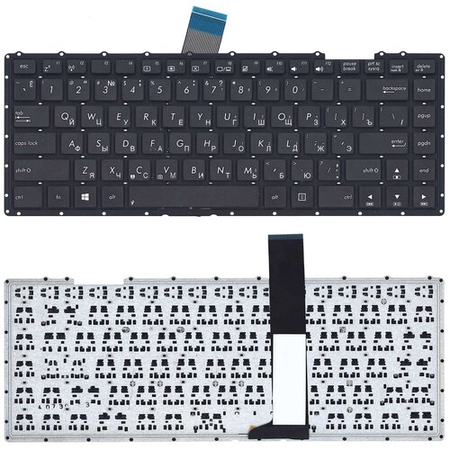 Клавиатура (keyboard) AEXJA700110 для ноутбука Asus X450, X450CC, X450LA, X450LAV, X450LDV, X450LN, Asus X450C, X450L, Y481C, X450V, черная