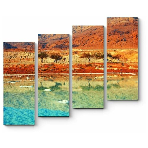 Модульная картина Мертвое море 140x121