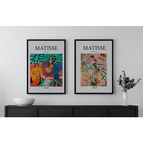 Набор плакатов "Matisse" / Формат А3 / 2 шт. (30х42 см) / Набор интерьерных постеров