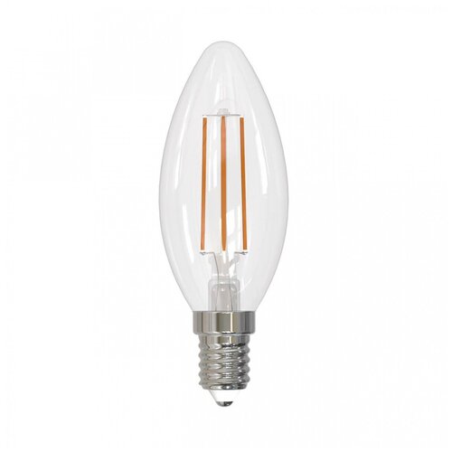 Лампа светодиодная диммируемая UL-00005186 LED-C35-9W/4000K/E14/CL/DIM 4000K свеча прозрачная