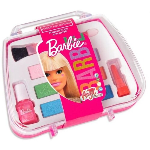 Набор детской декоративной косметики Angel Like Me «Косметичка», линия Barbie