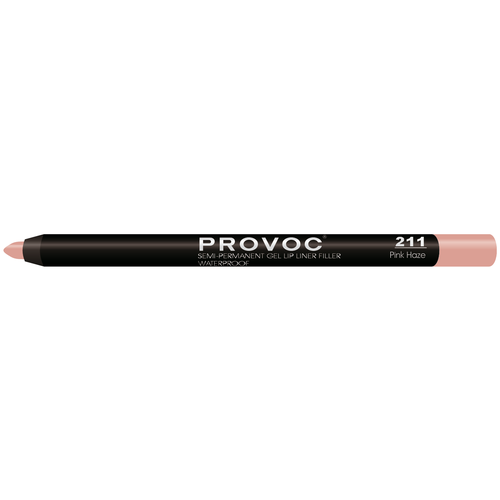 Provoc гелевая подводка в карандаше для губ Semi-Permanent Gel Lip Liner, 211 pink haze