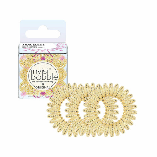 ORIGINAL Gold Rush резинки для волос Invisibobble