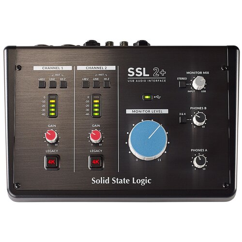 Внешняя звуковая карта Solid State Logic SSL 2+