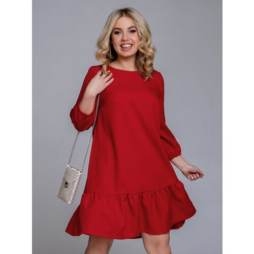 Платье With street, размер 46, красный