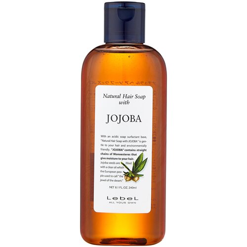 Lebel Cosmetics шампунь Natural Hair Soap Jojoba, 240 мл