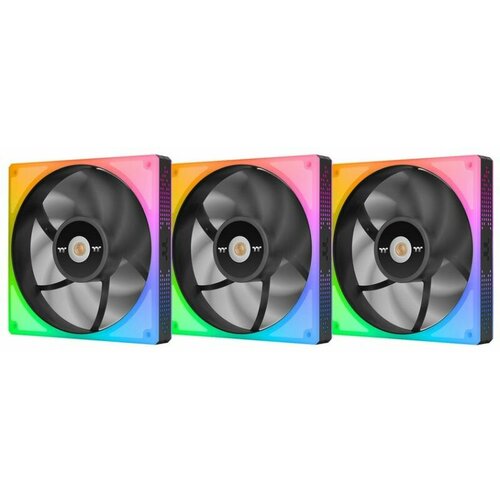 Вентилятор в корпус Thermaltake TOUGHFAN 14 RGB Fan 3 Pack/140mm x 25mm/PWM 2000RPM/LED Software Control